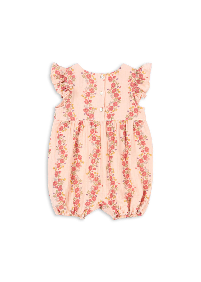 Konges Sløjd Coco Ruffle Romper Floria Pink – Beluga Kids